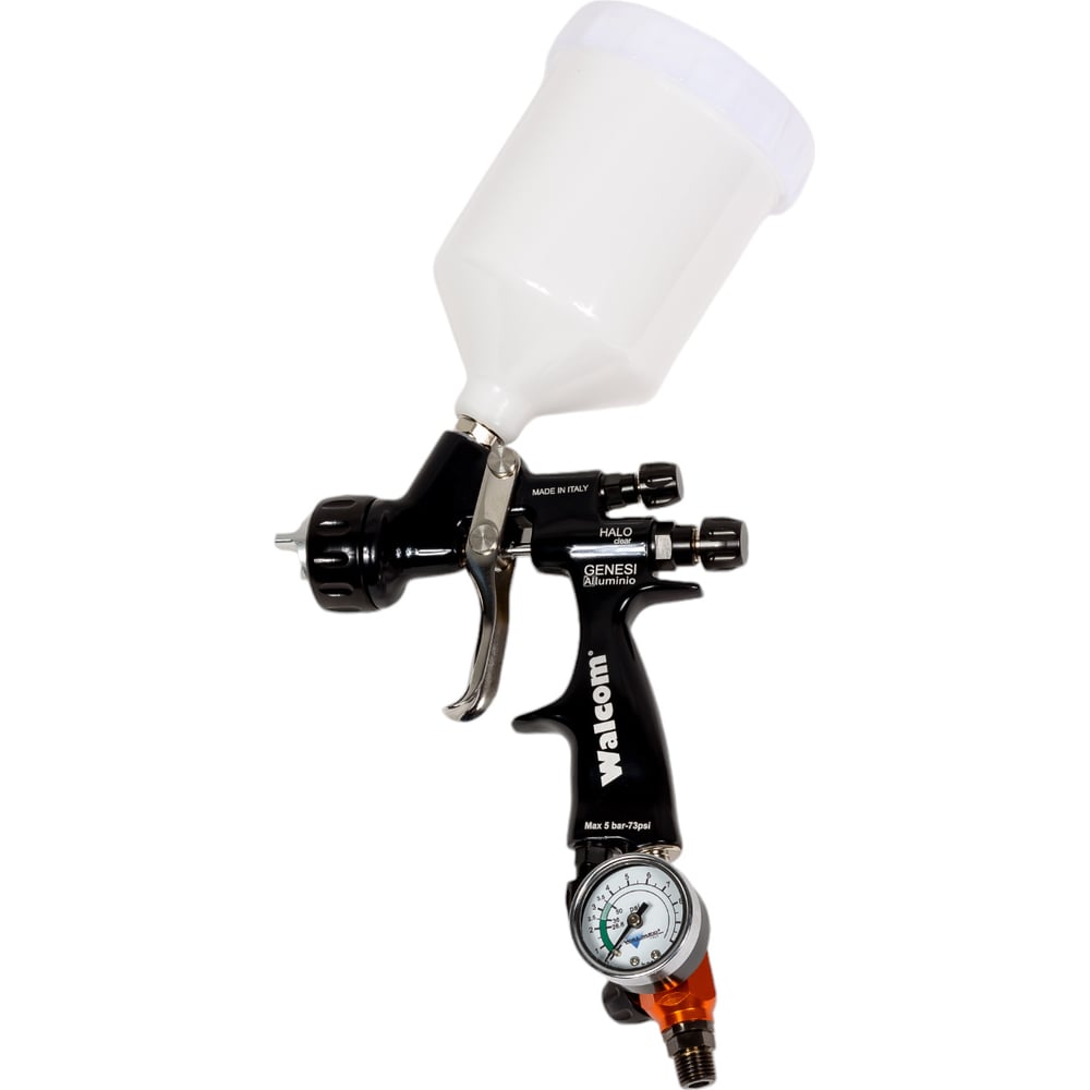 Краскораспылитель WALCOM GENESI ALLUMINIO HTE CLEAR MAORI 0,68 л ...