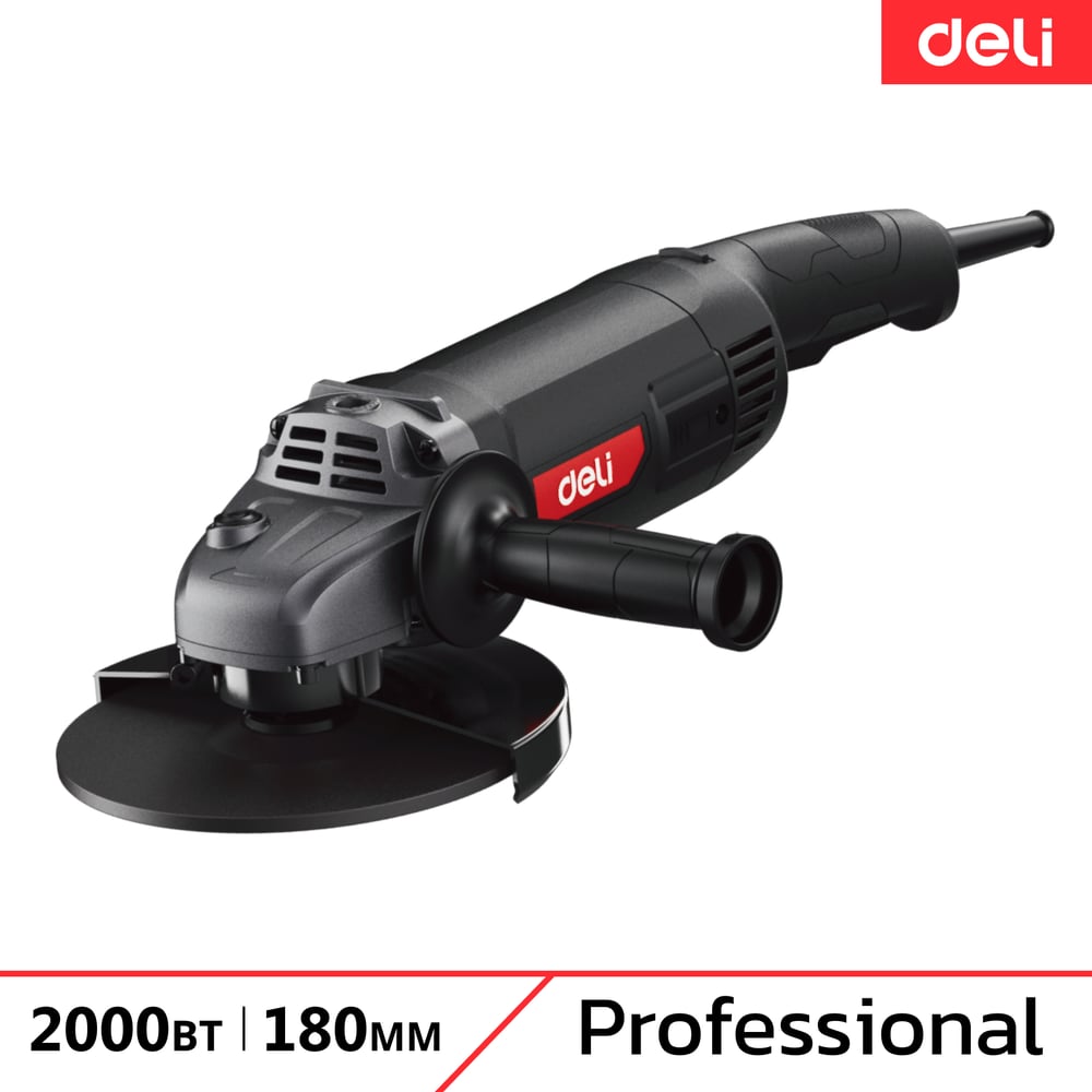Профессиональная угловая шлифмашина болгарка DELI DE-JM180-1E 142596 - выгодная цена, отзывы ...