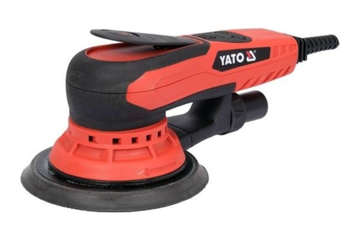 Эксцентриковая шлифмашина YATO 150 мм, 350 Вт YT-82206 - выгодная цена ...