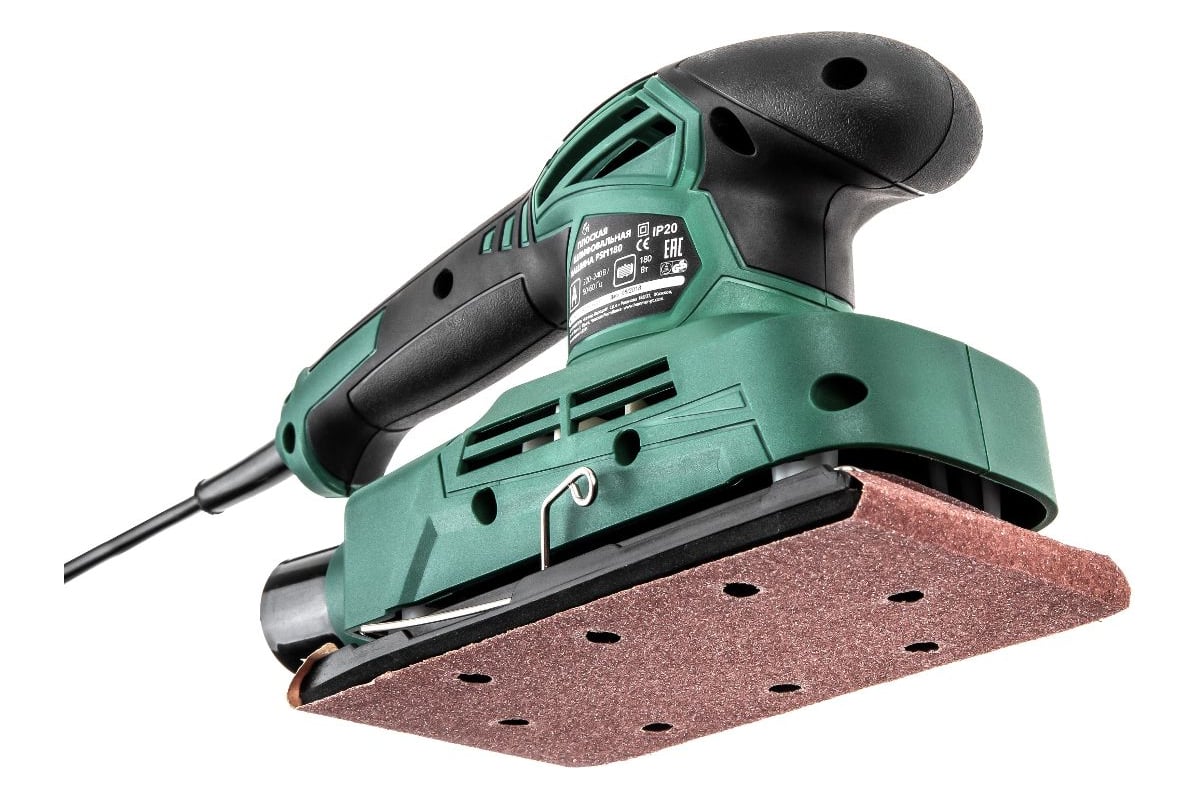 Плоская шлифовальная машина Hammer Flex 180 Вт, 12000 об/мин PSM180 ...