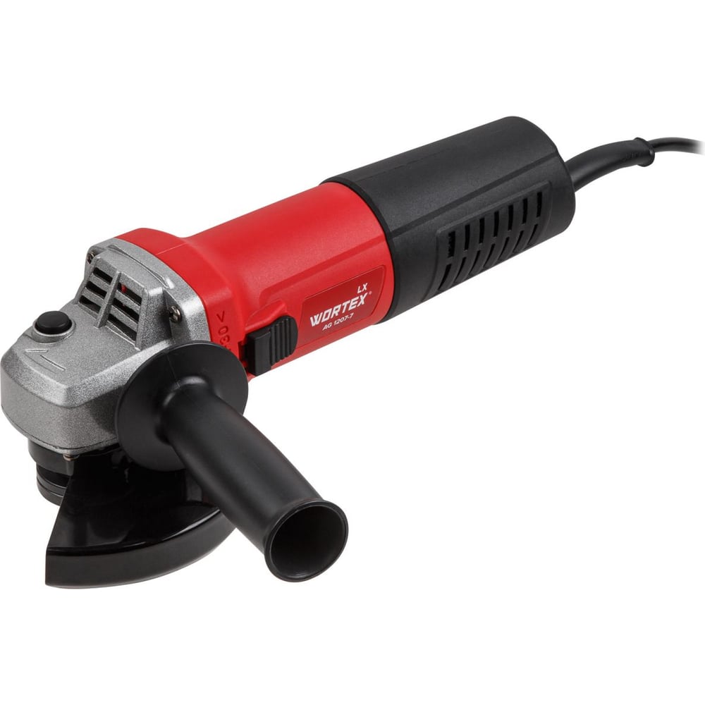 Одноручная углошлифмашина WORTEX LX AG 1207-7 в кор. 750 Вт, 125 мм, 11 ...