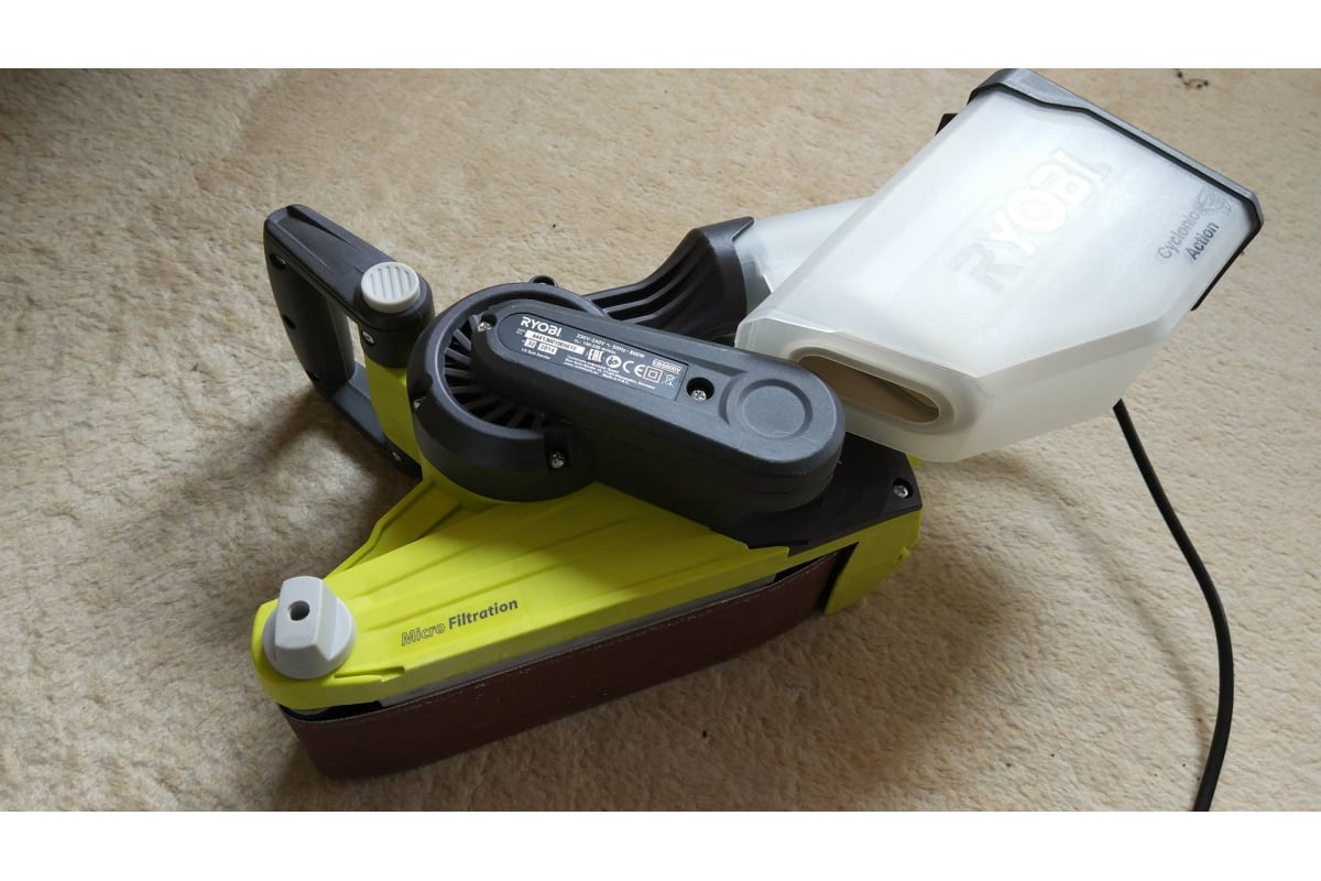 Ленточная шлифмашина Ryobi EBS800V 5133001146 - выгодная цена, отзывы ...