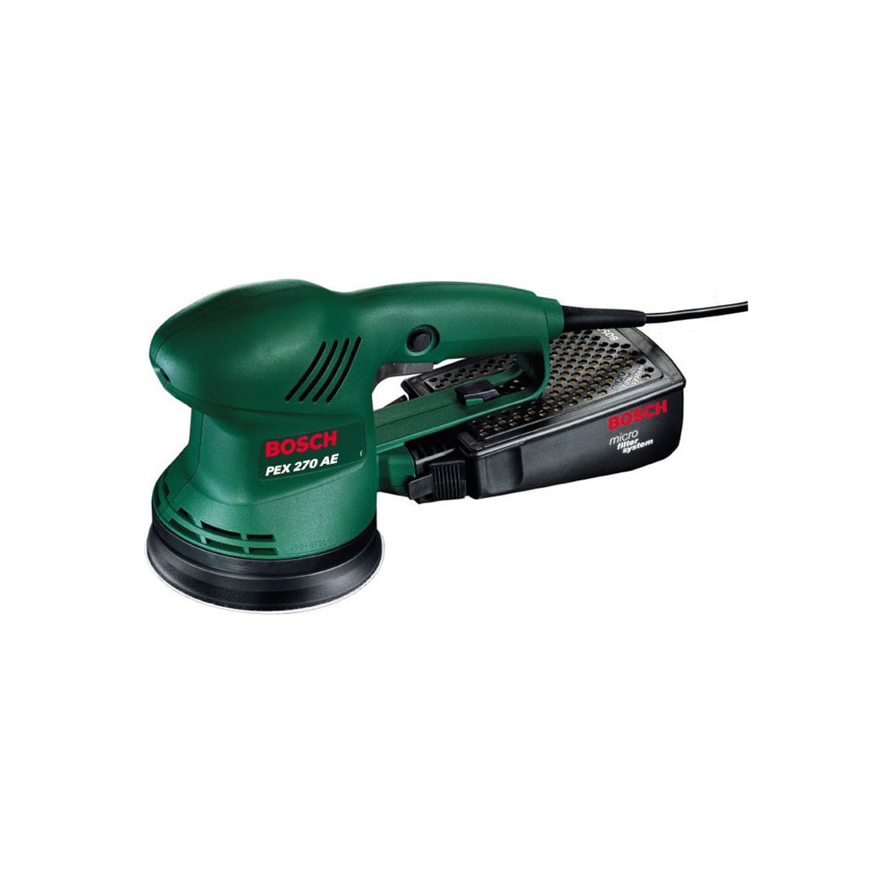 Эксцентриковая шлифовальная машина Bosch PEX 270 AE 0.603.369.708 - выгодная цена, отзывы ...