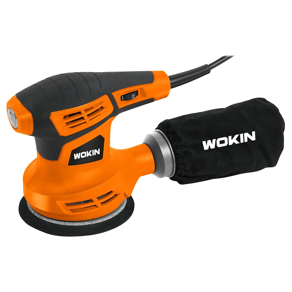 Эксцентриковая шлифмашина Wokin 230-240 В, 280 Вт, ø125 мм 1353025 ...
