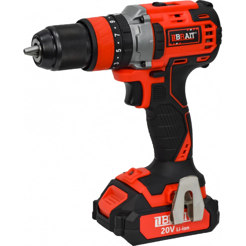 Аккумуляторная дрель BRAIT BCDI20-2PUMBL PRO 21.01.204.101 - выгодная цена, отзывы ...