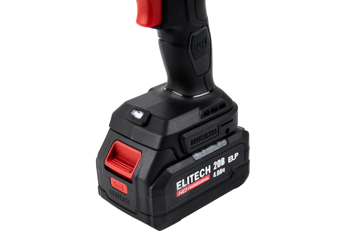 Аккумуляторная дрель Elitech CD 20BL2 (E2201.042.02) HD 205728 ...