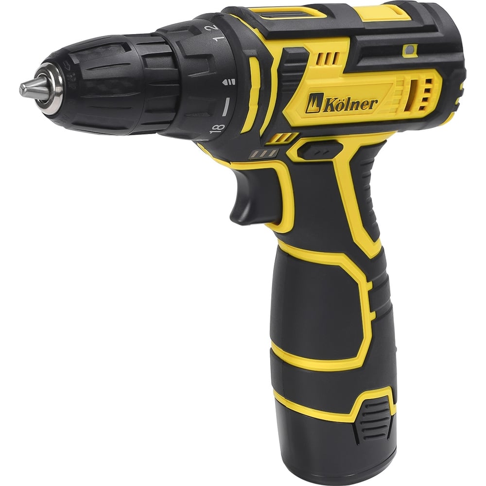 Аккумуляторная дрель-шуруповерт Kolner KCD 12LM 8020100351 - выгодная ...