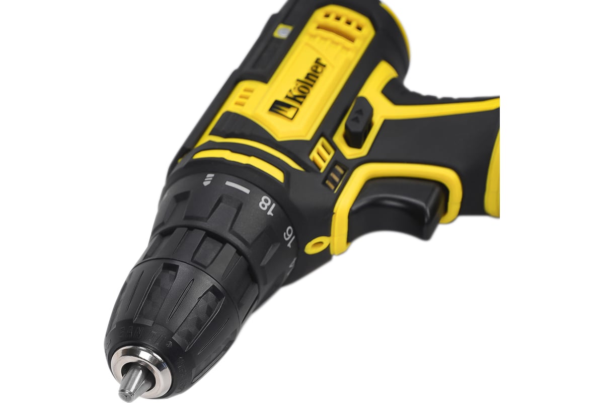 Аккумуляторная дрель-шуруповерт Kolner KCD 12LM 8020100351 - выгодная ...