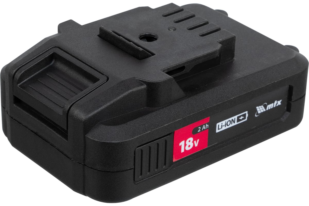 Дрель-шуруповерт аккумуляторная MTX MCDL-18-02, Li-Ion, 18 В, 2 акк ...