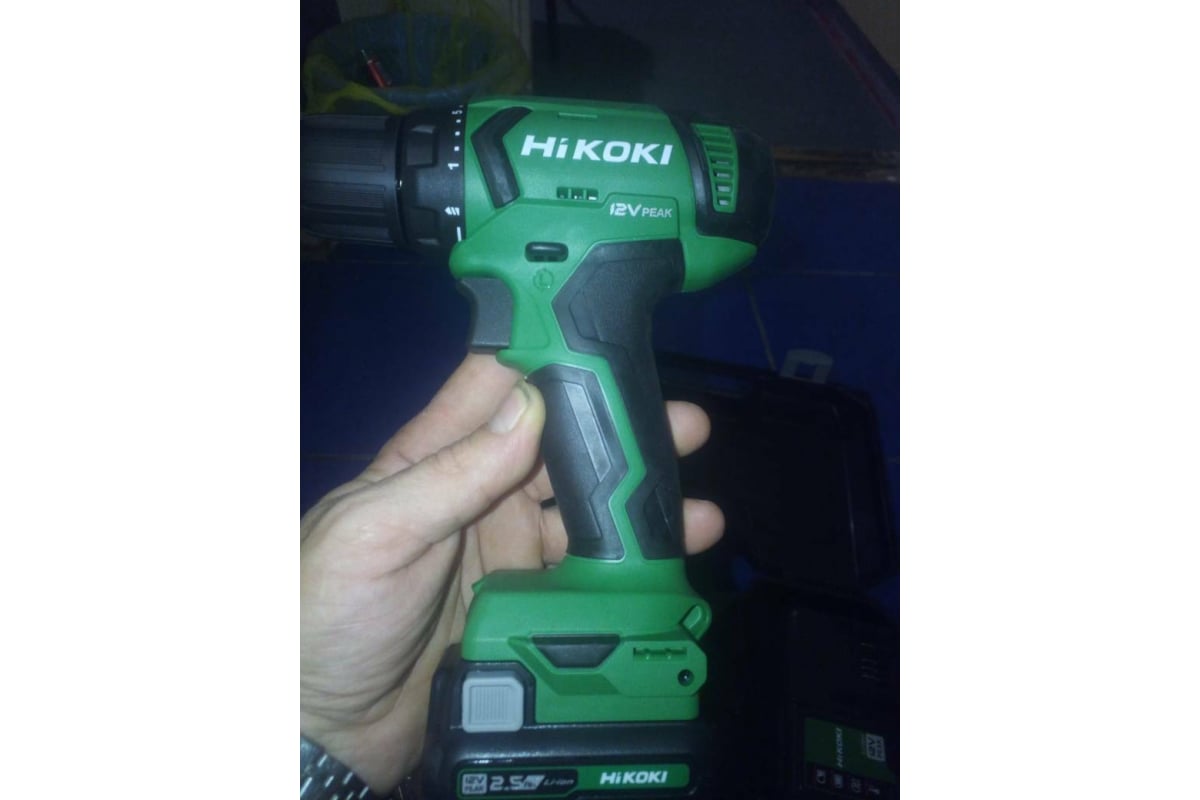 Аккумуляторная дрель-шуруповерт Hikoki DS12DA DS12DARFZ - выгодная цена, отзывы, характеристики ...