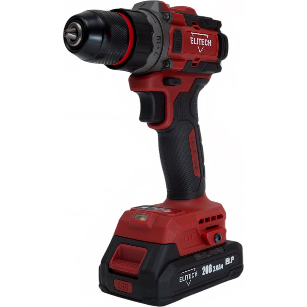 Дрель аккумуляторная Elitech ДА 20БЛ2 (E2201.045.02) 205674 - выгодная ...