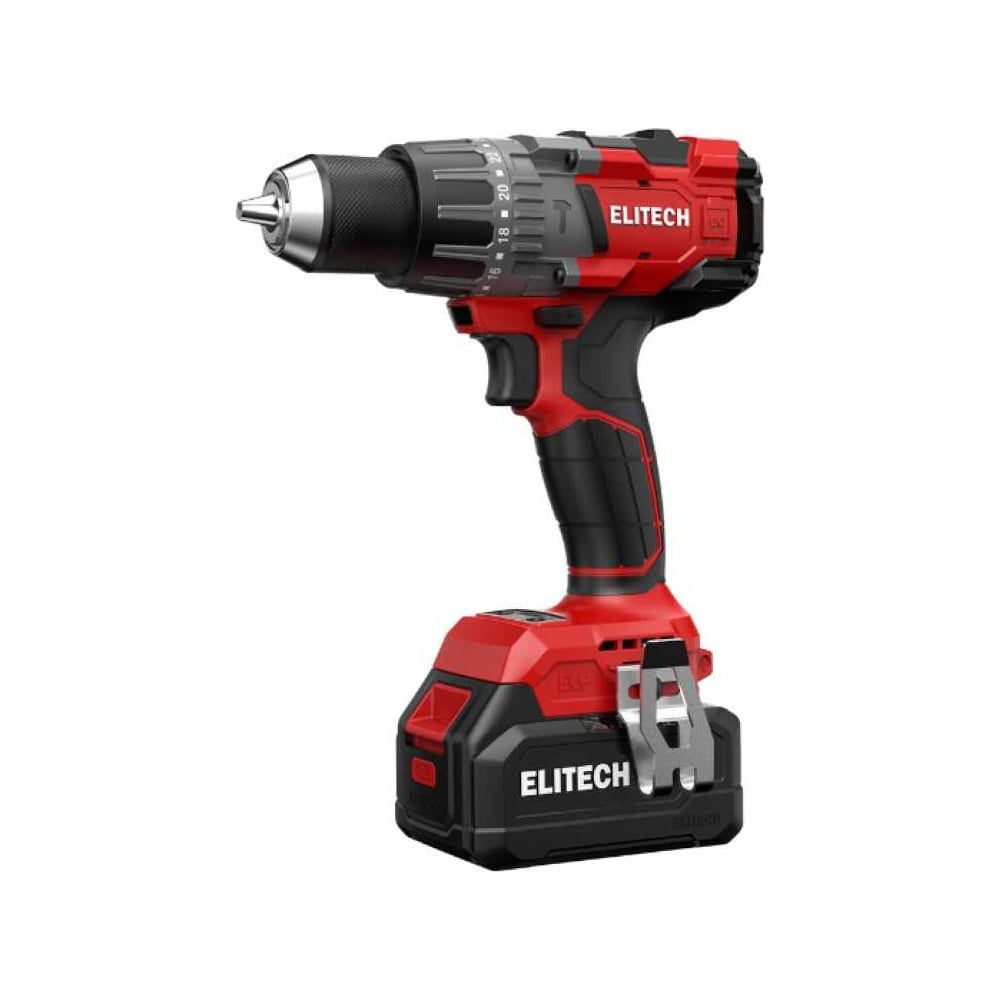 Дрель аккумуляторная Elitech ДА 21УБЛ2 (E2201.048.02) 205683 - выгодная ...