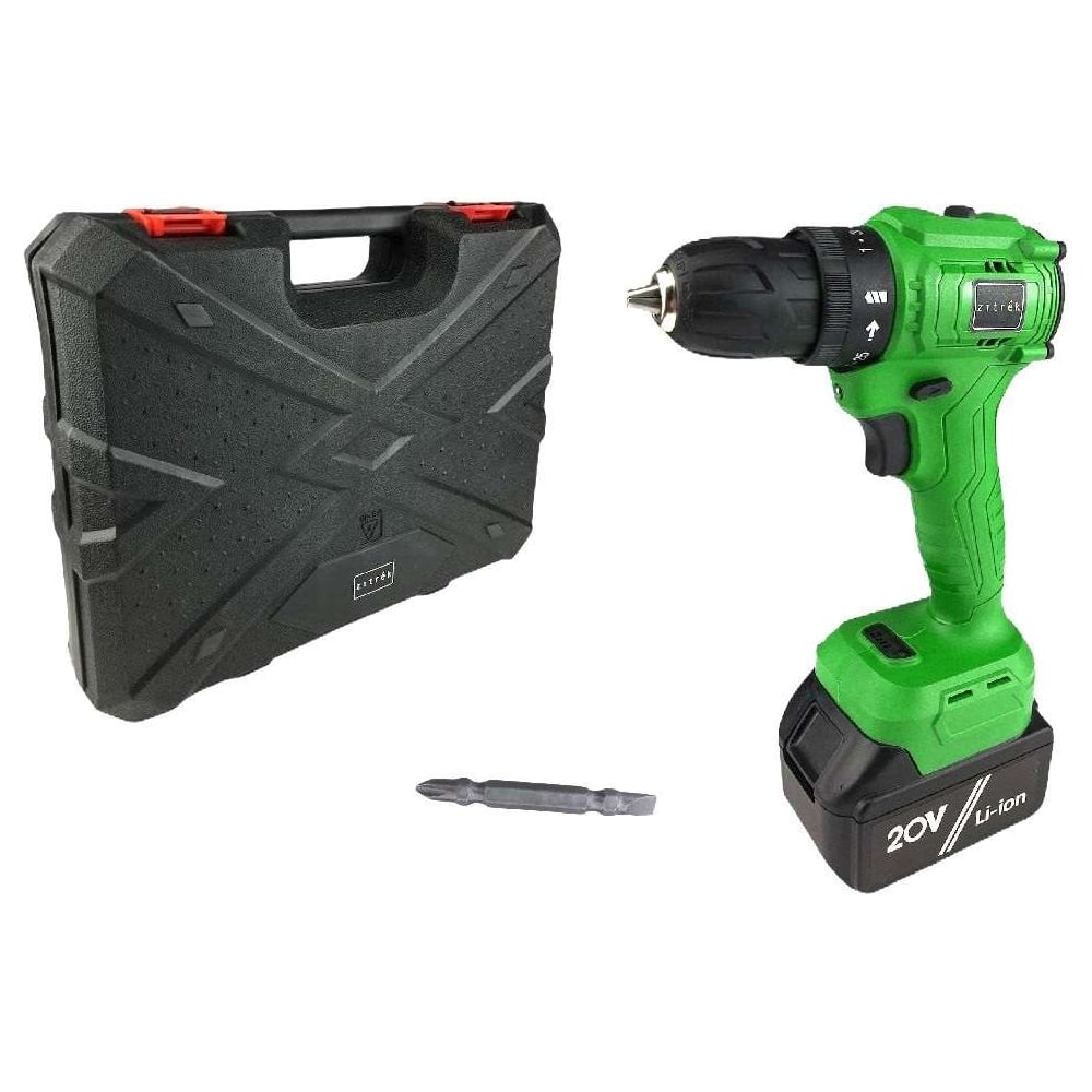 Аккумуляторная бесщеточная дрель-шуруповерт Zitrek Greenpower 20 Pro ...