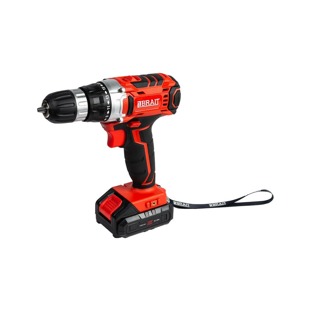 Аккумуляторная дрель-шуруповерт BRAIT BCD16S 21.01.081.070 - выгодная цена, отзывы ...