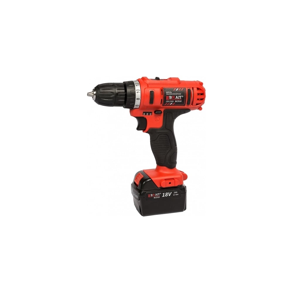 Аккумуляторная дрель-шуруповерт BRAIT BCD18 21.01.006.049 - выгодная цена, отзывы ...