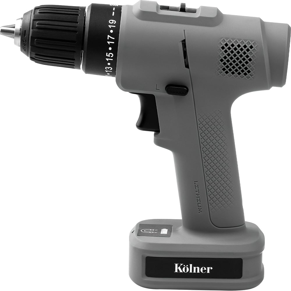 Аккумуляторная дрель-шуруповерт Kolner KCD 12/2BL GRAPHITE 8020100296 - выгодная цена, отзывы ...