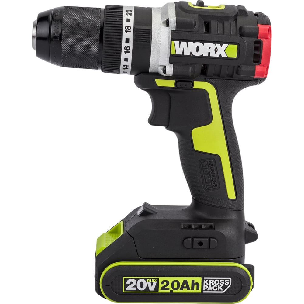 Аккумуляторная ударная дрель-шуруповерт WORX Professional WU369 ...