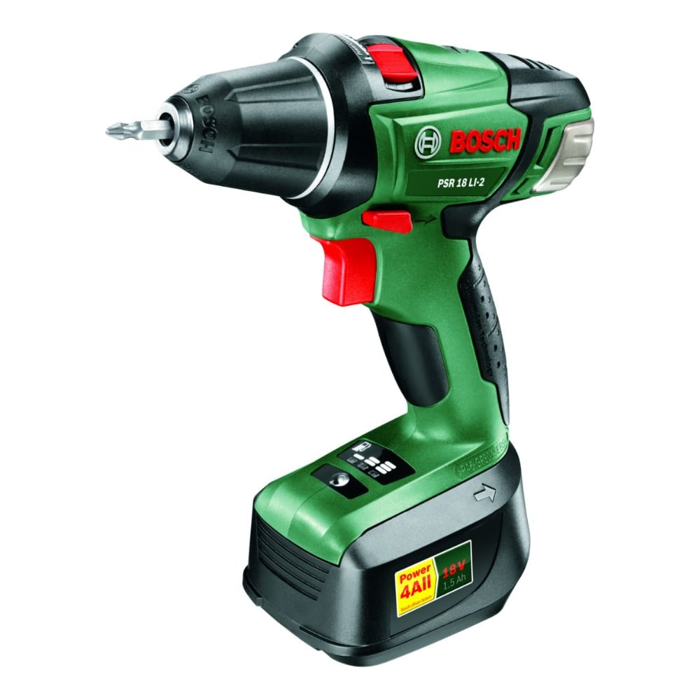 Аккумуляторная дрель-шуруповерт Bosch PSR 18 LI-2 0.603.973.324 ...