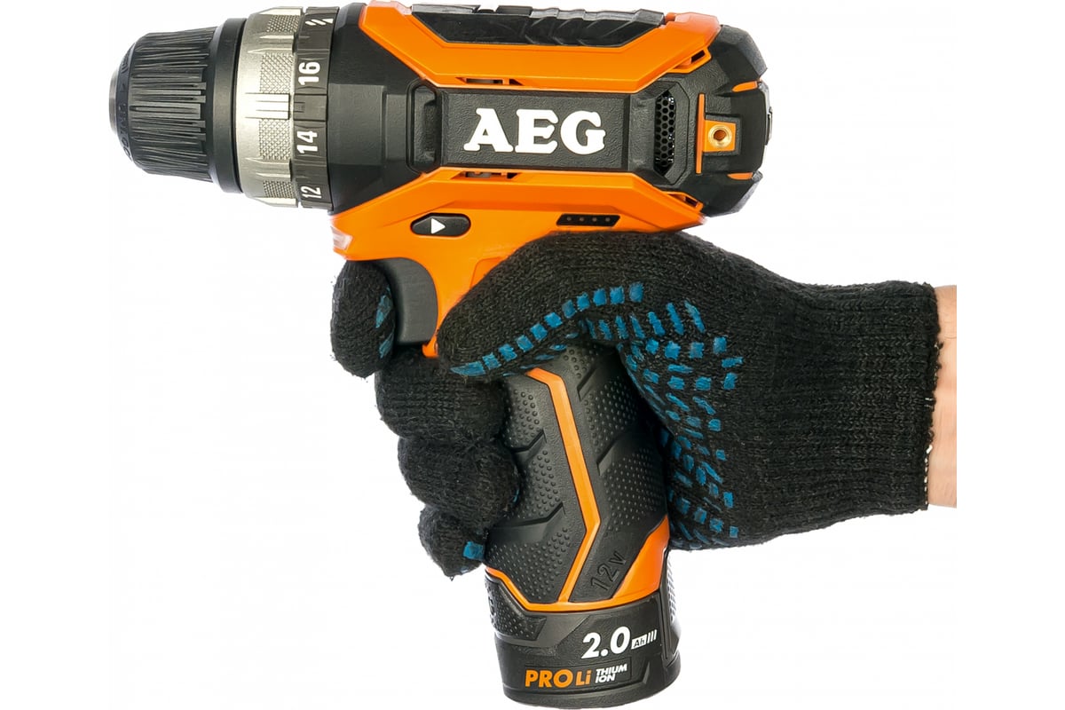 Аккумуляторная дрель-шуруповерт AEG BS 12C2 LI-202B 4935448465 ...