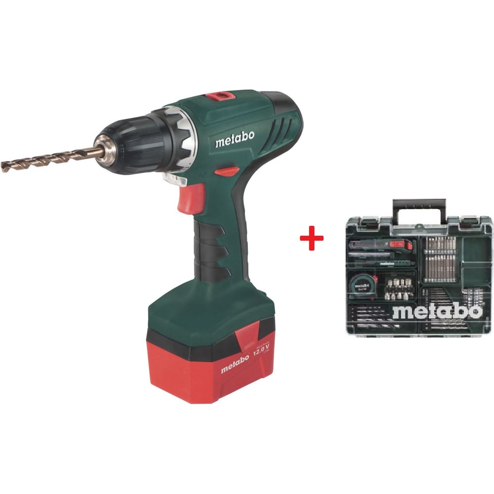 Аккумуляторный винтоверт Metabo BS 12 NiCd 602194880 - выгодная цена ...