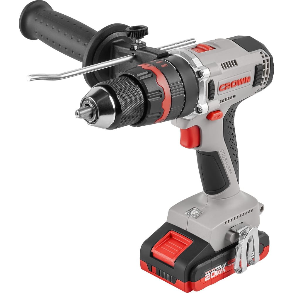 Аккумуляторный ударный шуруповерт Crown bl CT21093HMX-2 BMC - выгодная ...