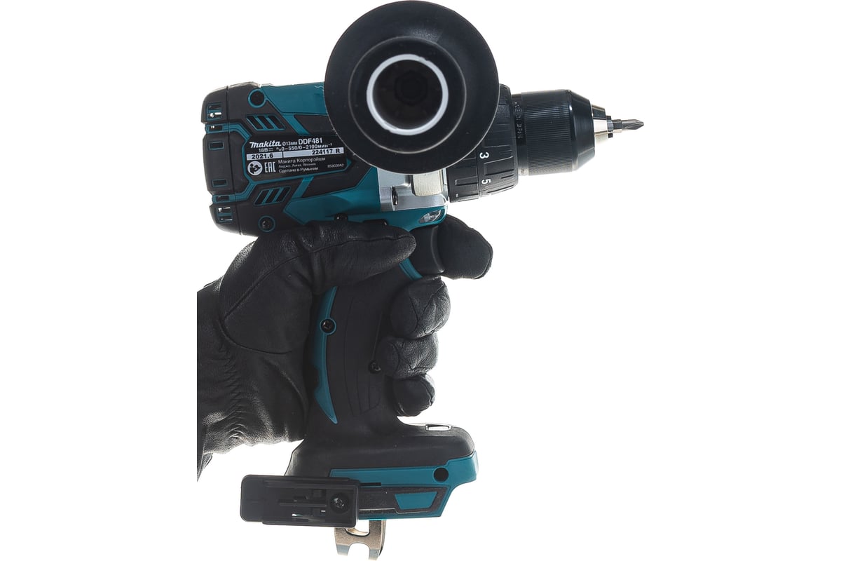 Аккумуляторная дрель-шуруповерт Makita LXT DDF481Z - выгодная цена ...