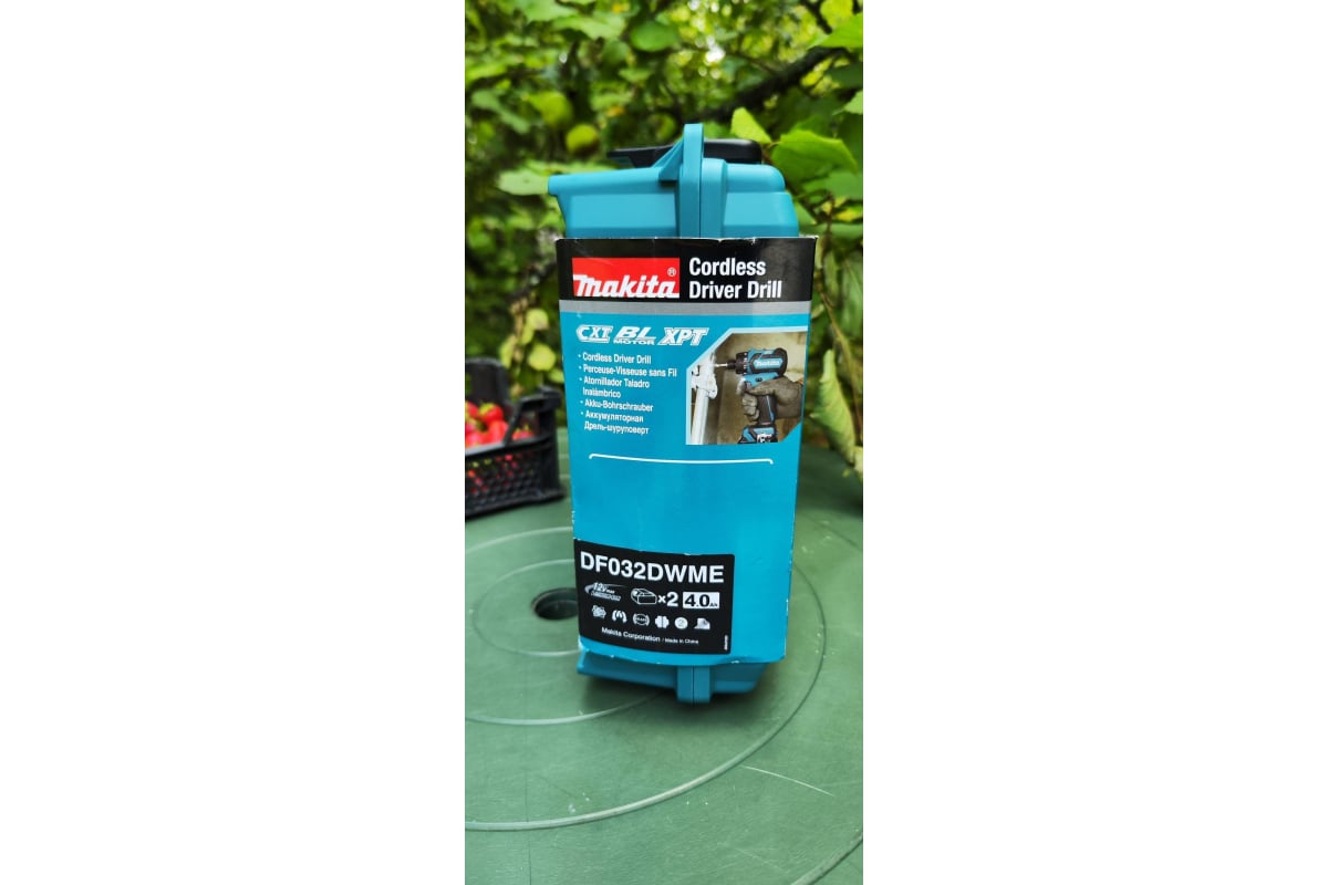 Аккумуляторная дрель-шуруповерт Makita CXT DF032DWME - выгодная цена ...