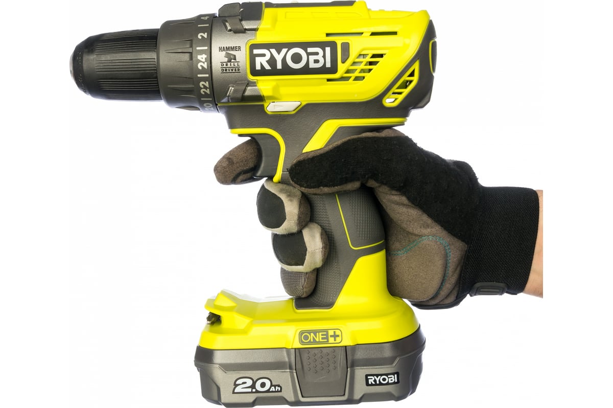 Ударная дрель-шуруповерт Ryobi ONE+ R18PD3-220S 5133003342 - выгодная ...