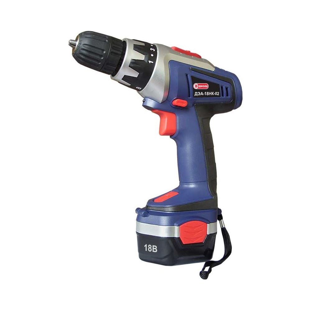 Аккумуляторная дрель-шуруповерт ДИОЛД ДЭА-18-НК-02 10022132 - выгодная ...
