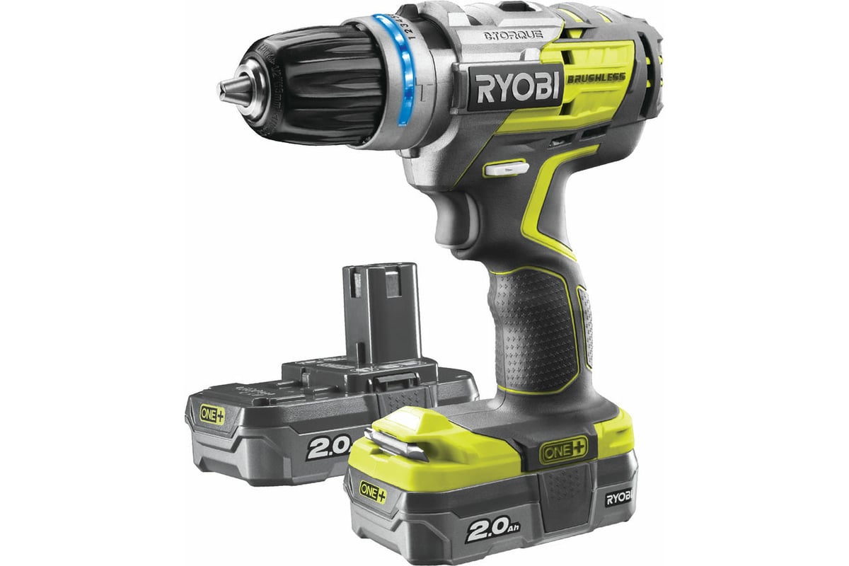 Бесщеточная ударная дрель-шуруповерт Ryobi ONE+ R18PDBL-220S 5133003436 ...