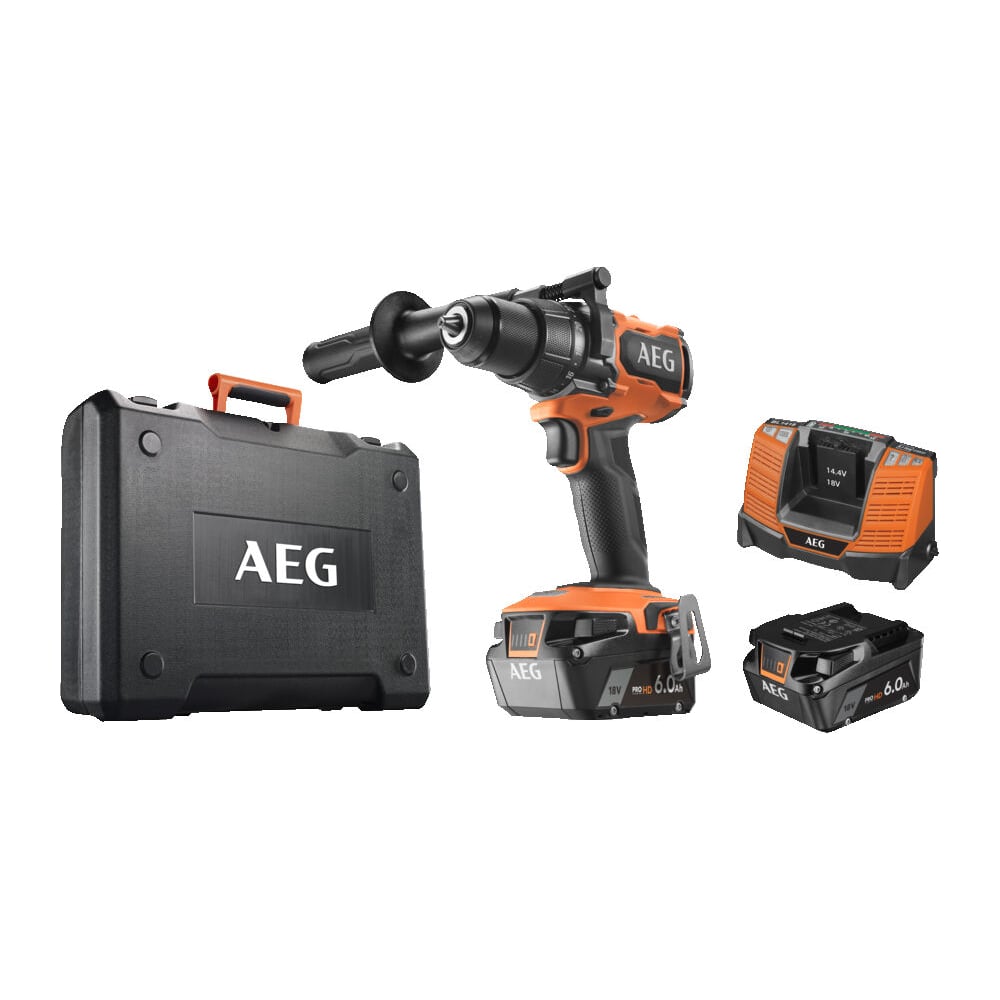 Бесщеточная ударная дрель-шуруповерт AEG BSB18BL LI-602C 4935464100 ...