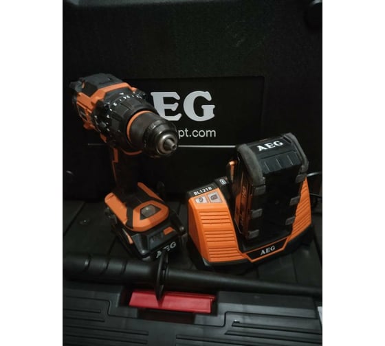 Бесщеточная ударная дрель-шуруповерт AEG BSB18BL LI-602C 4935464100 ...