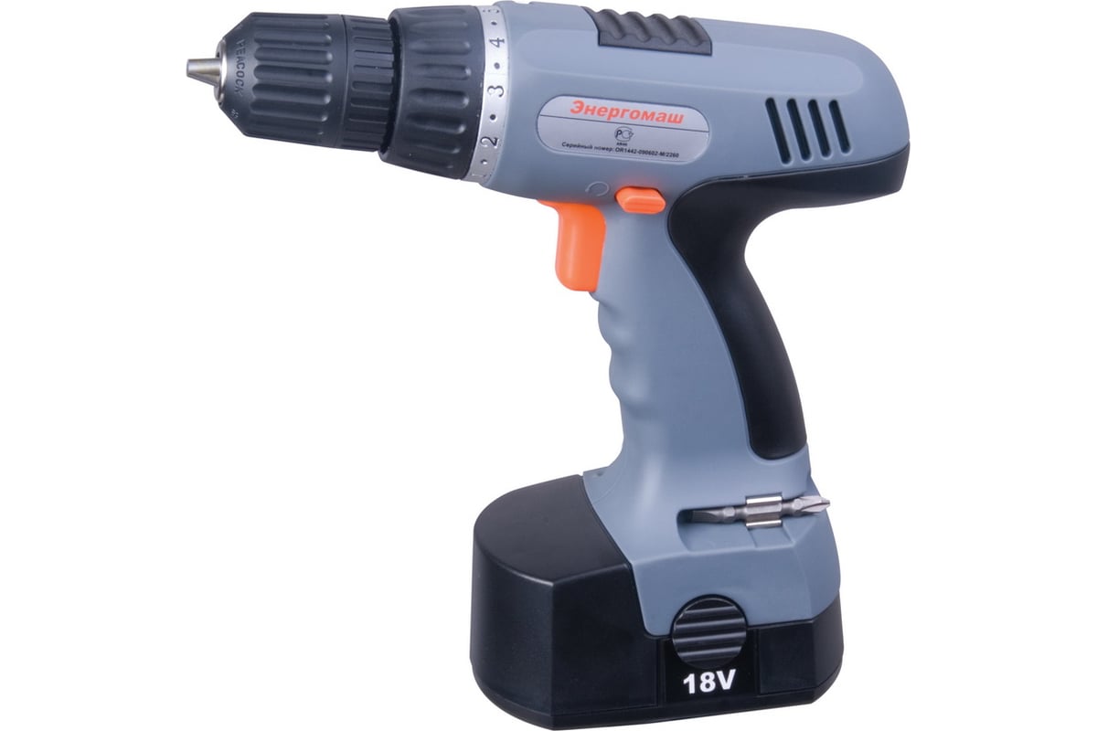 Аккумуляторная дрель Энергомаш ДШ-30181 - выгодная цена, отзывы ...