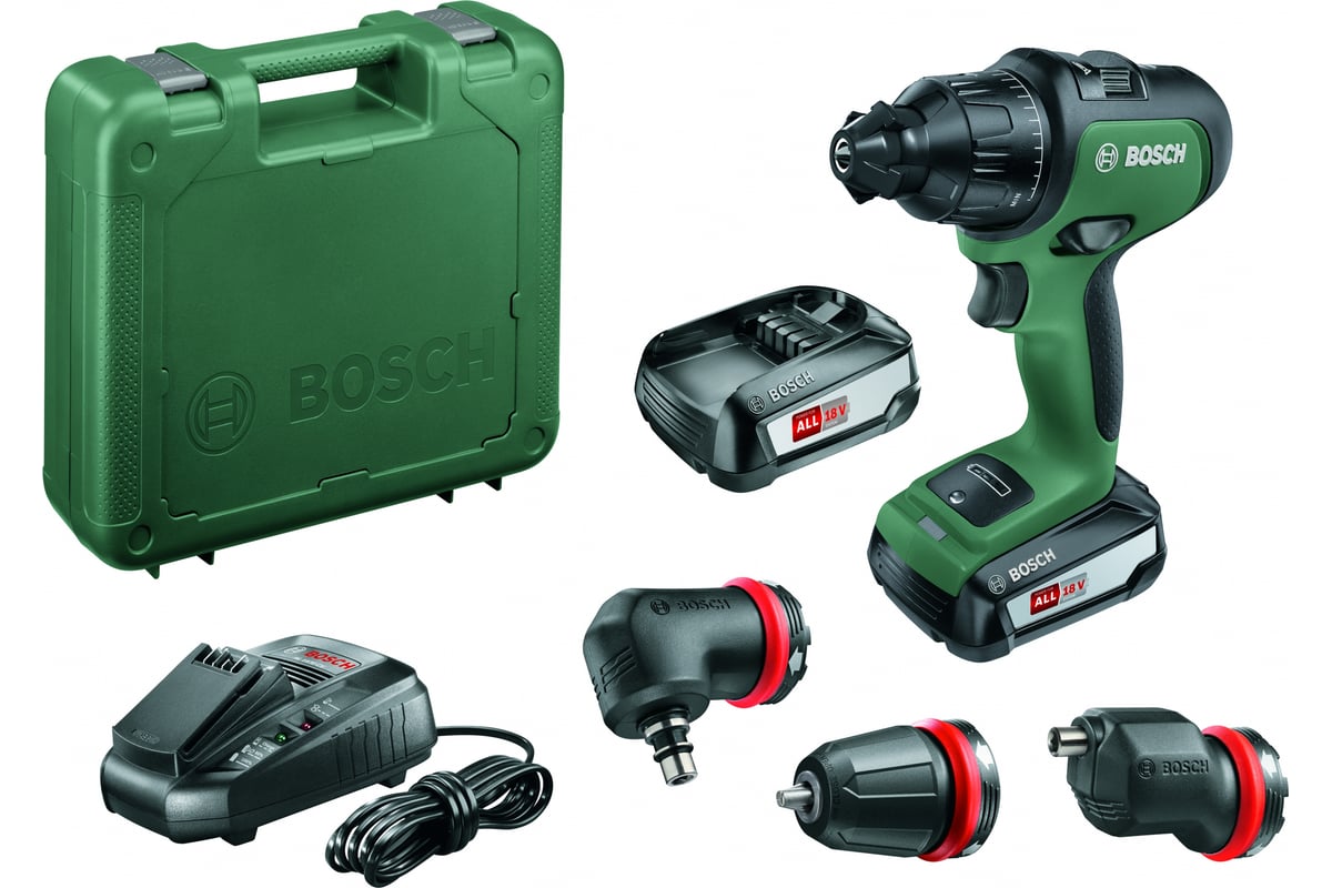 Аккумуляторная ударная дрель-шуруповерт Bosch AdvancedImpact 18 Set 0. ...