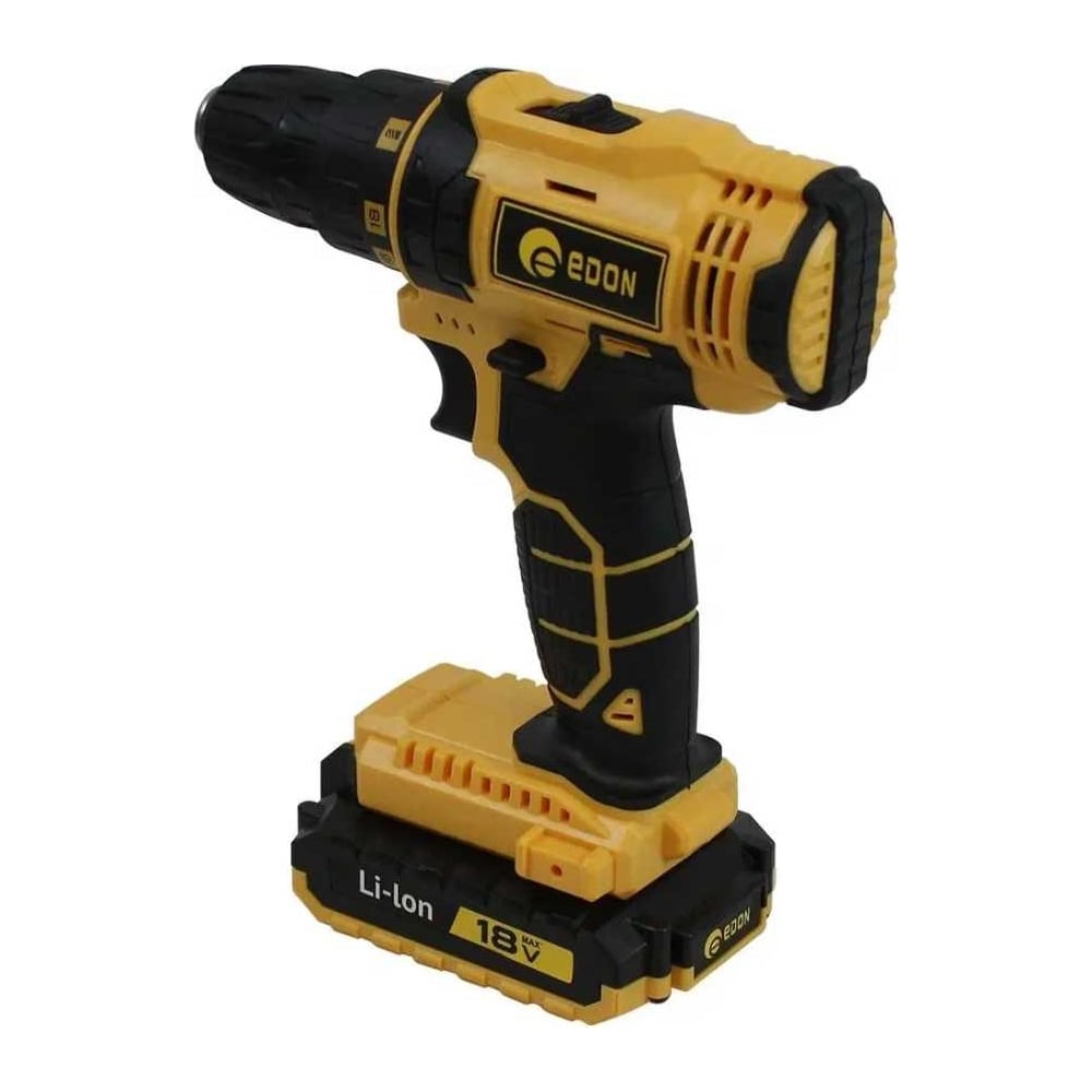 Аккумуляторная дрель EDON Ad-18e набор 20222 - выгодная цена, отзывы, характеристики, фото ...