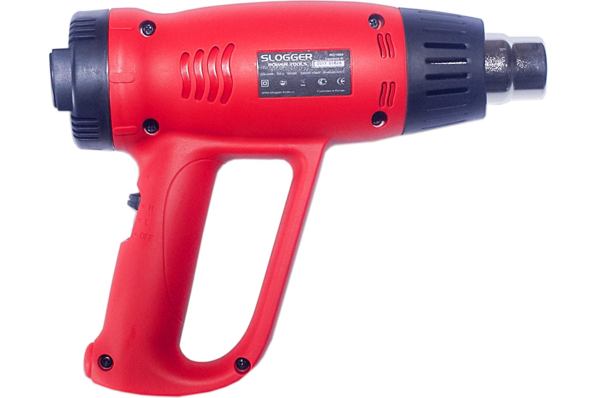 Промышленный фен SLOGGER HG1860 - выгодная цена, отзывы, характеристики, фото - купить в Москве и РФ
