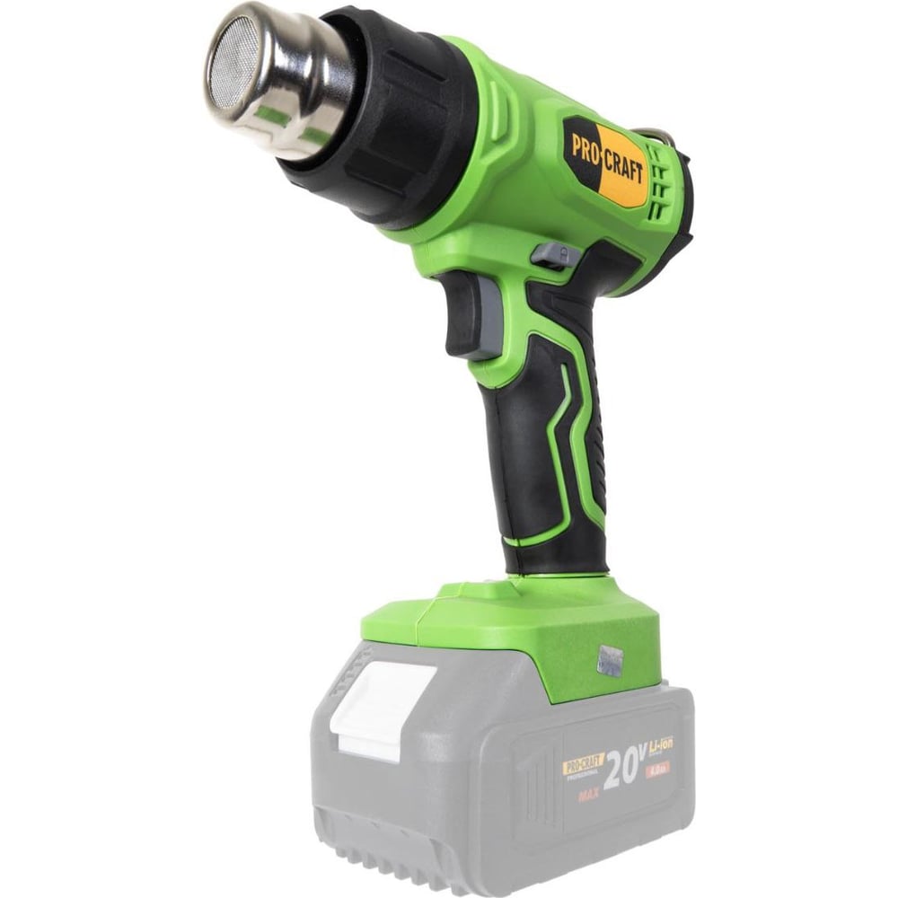 Фен аккумуляторный PROCRAFT 20В, 50-550С, 170-210 л/мин PH24 - выгодная цена, отзывы ...