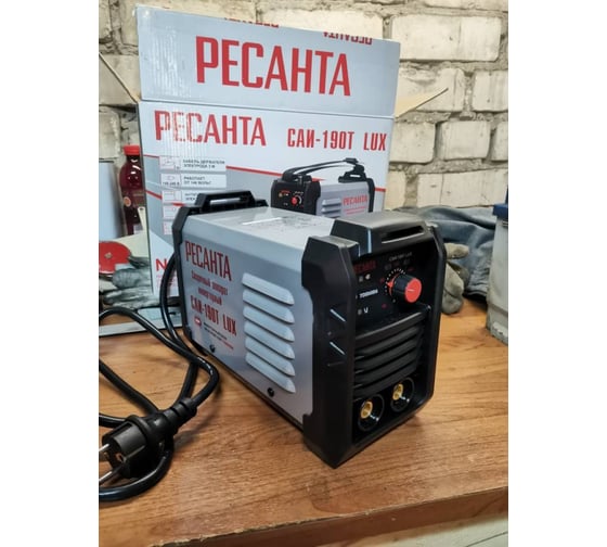 Сварочный инверторный аппарат Ресанта САИ-190Т LUX 65/70 - доступная ...