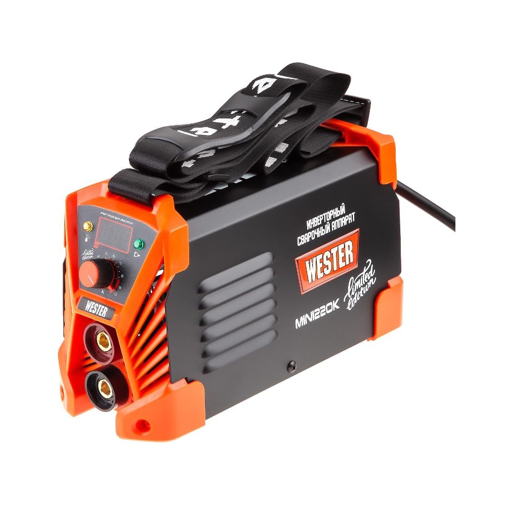 Сварочный инвертор WESTER MINI220K Limited Edition 30-220A 155В ПВ60% 1 ...