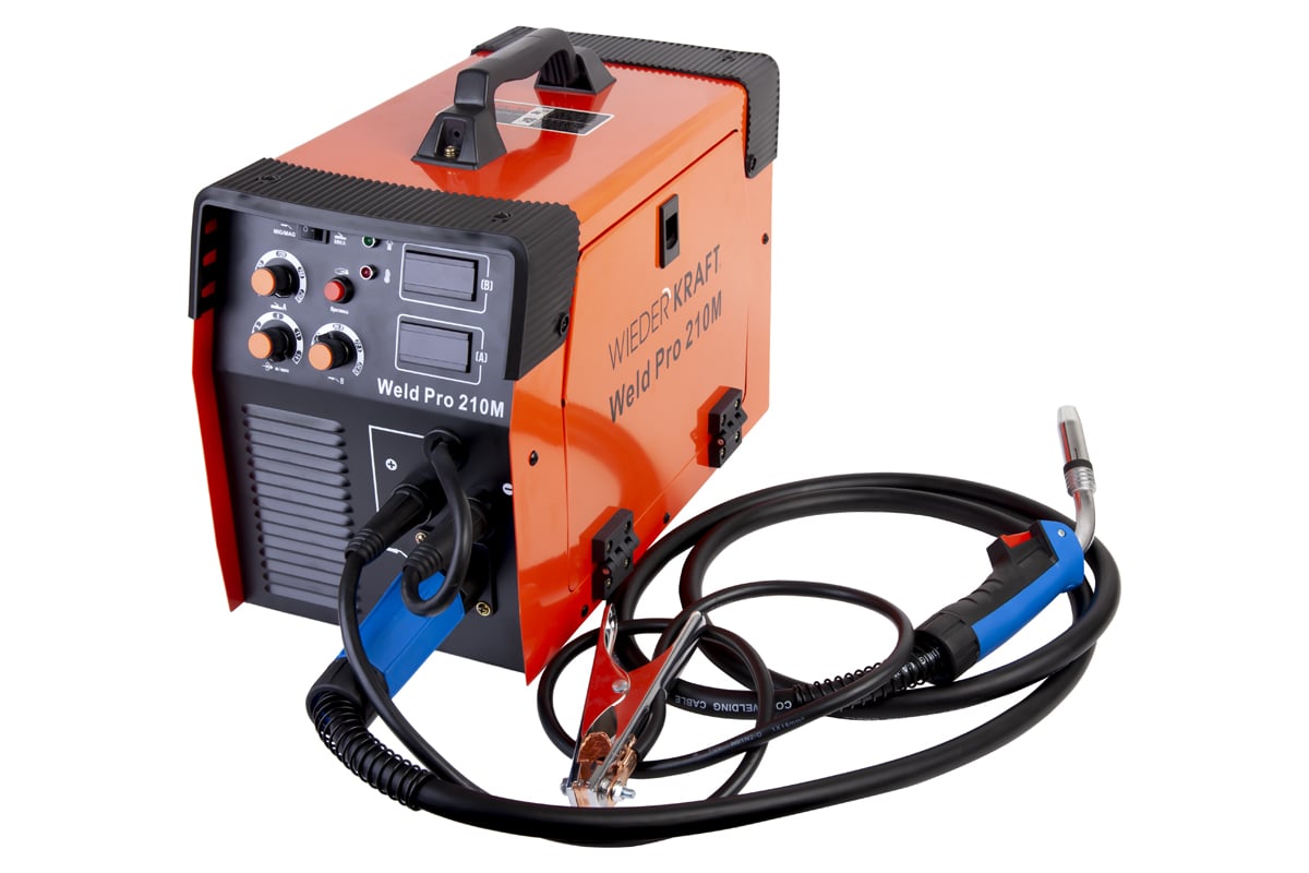 Универсальный сварочный инверторный аппарат WIEDERKRAFT Weld Pro 210M ...
