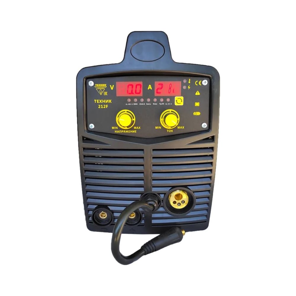Полуавтомат ТЕХНИК SYN-212F синергентика, пульс, цифр. табло, евро, СО2+ММА 200А кг, 60%ПН цифр ...