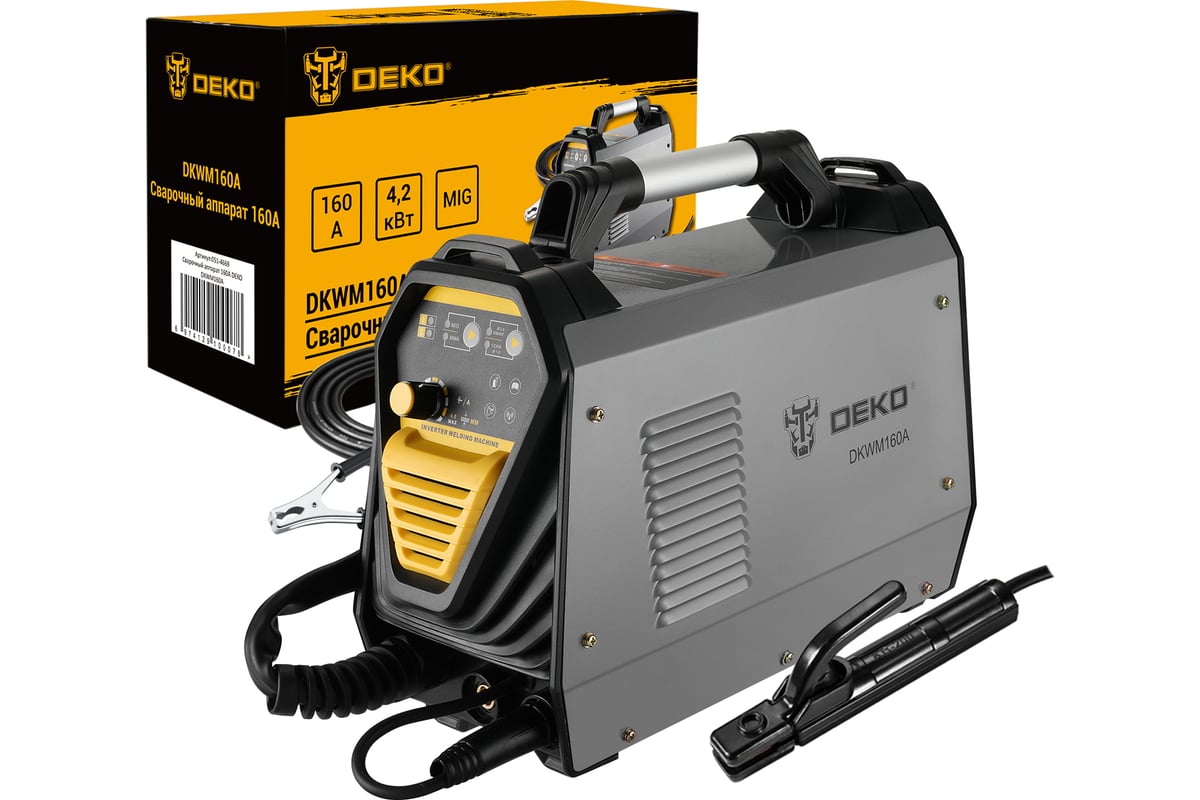 Сварочный аппарат DEKO 160А DKWM160A 051-4669 - низкая цена ...