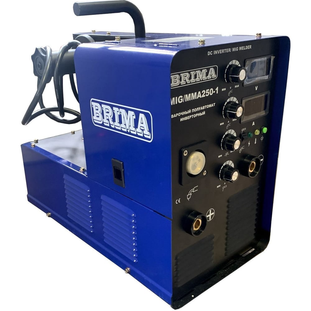 Сварочный полуавтомат Brima MIG/ММА-250-1 220В 0008990 - низкая цена, характеристики, отзывы