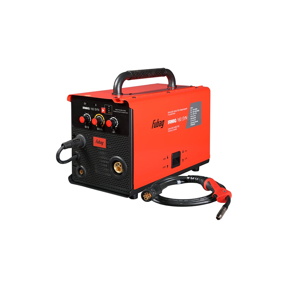 Сварочный полуавтомат инвертор FUBAG IRMIG 160 SYN 31445+ Горелка FB ...