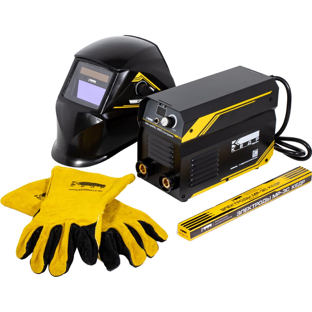 Инверторный аппарат Кедр UltraARC-250 Compact 220 В, 10-250 А, промо ...