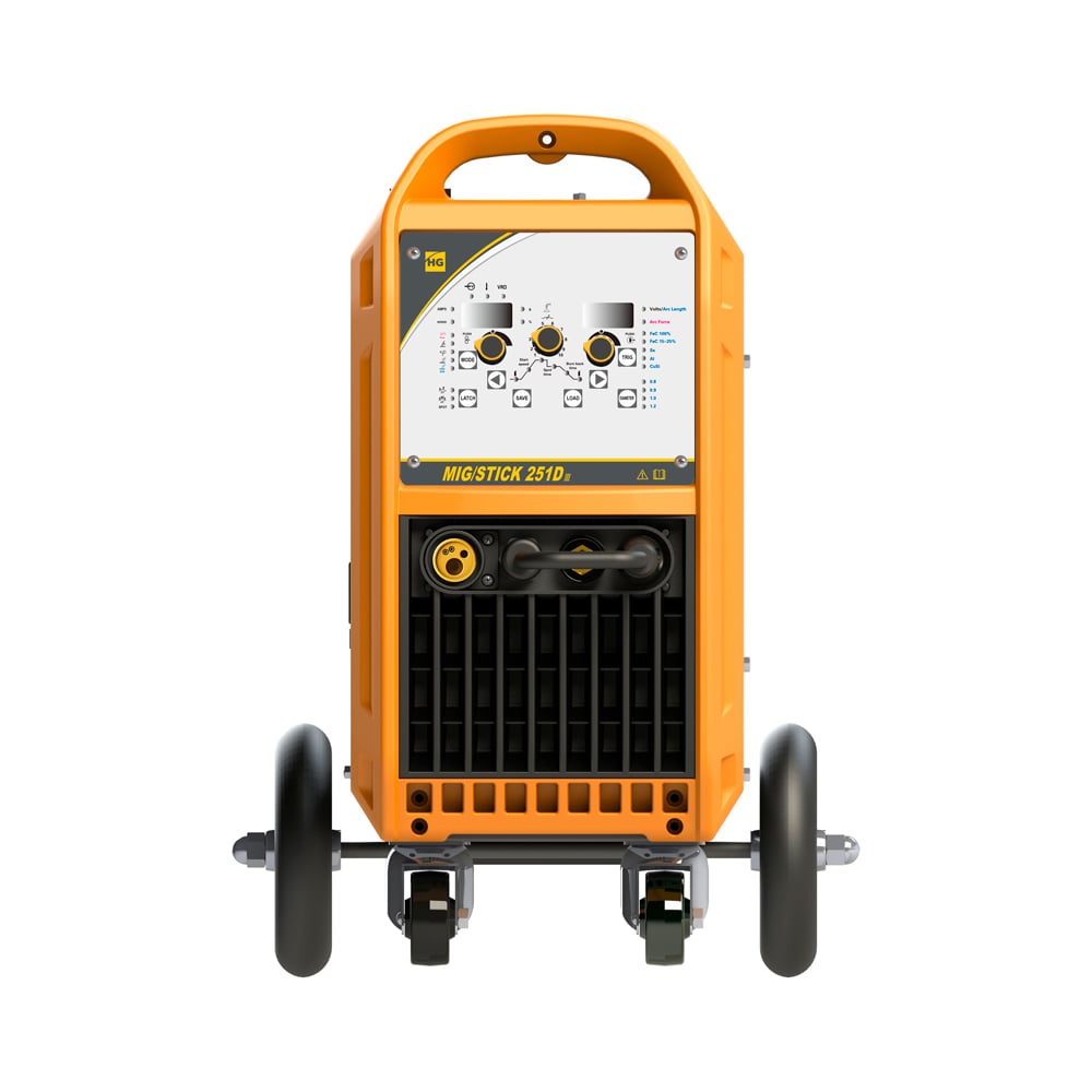 Сварочный полуавтомат Hugong MIG/STICK 251D III (220V) 033244 - низкая ...