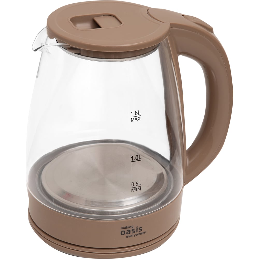 Электрический чайник OASIS making everywhere K-8GI - выгодная цена, отзывы, характеристики, фото ...
