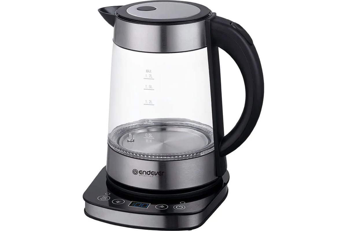 Электрический чайник ENDEVER Skyline KR-367G 90423 - выгодная цена, отзывы, характеристики, фото ...