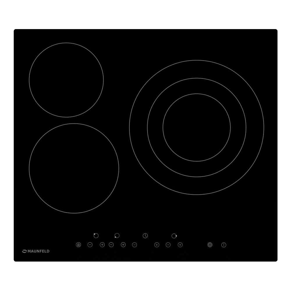 Электрическая варочная панель MAUNFELD EVCE.593.T-BK - выгодная цена ...