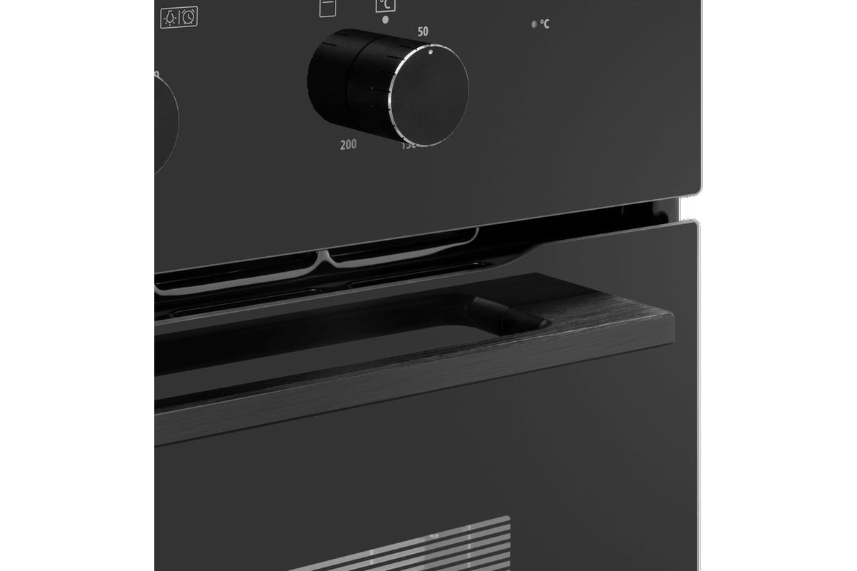 Газовый духовой шкаф с электрическим грилем MAUNFELD MOGM703B2 ...